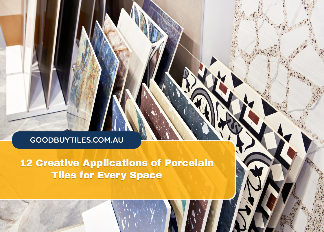 12 Creative Applications of Porcelain Tiles for Every Space